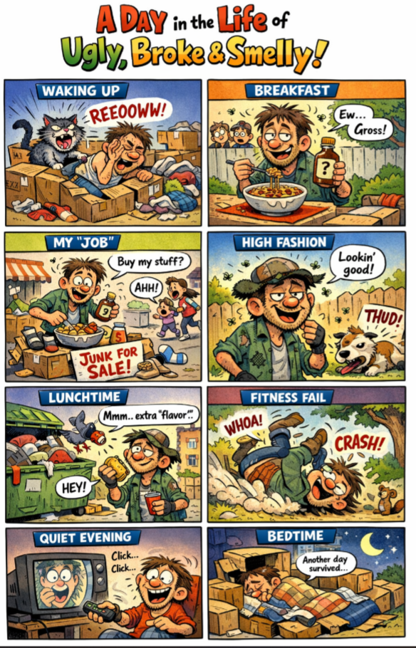 Ugly Broke Smelly Adventures - Ugly Broke Smelly